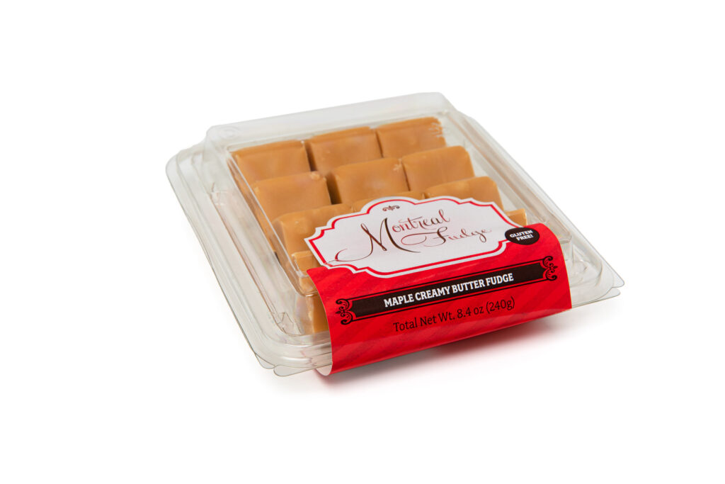 Creamy butter fudge with maple syrup - Authentik Fudge