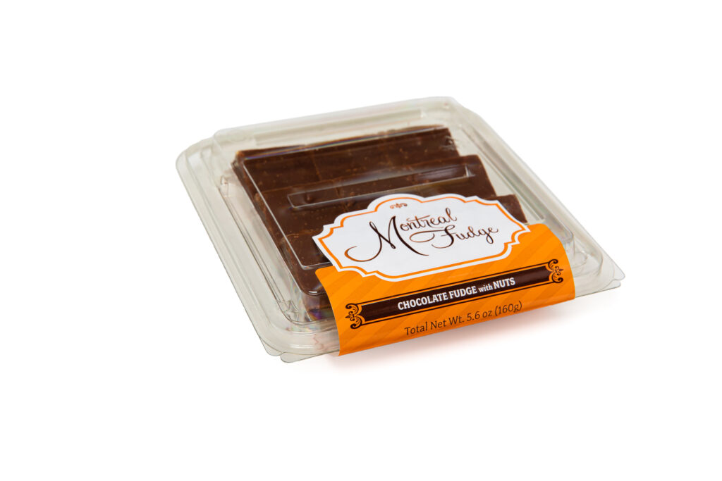 Chocolate fudge with nuts - Authentik Fudge